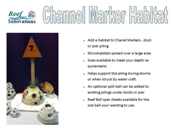 Channel Marker Habitat | Artificial Reef Structures Modules
