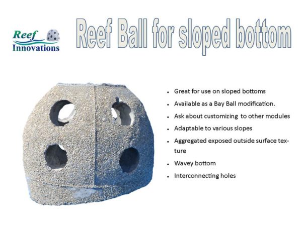 Reef Ball on Sloped Base | Ecosystem Restoration Artificial Structures